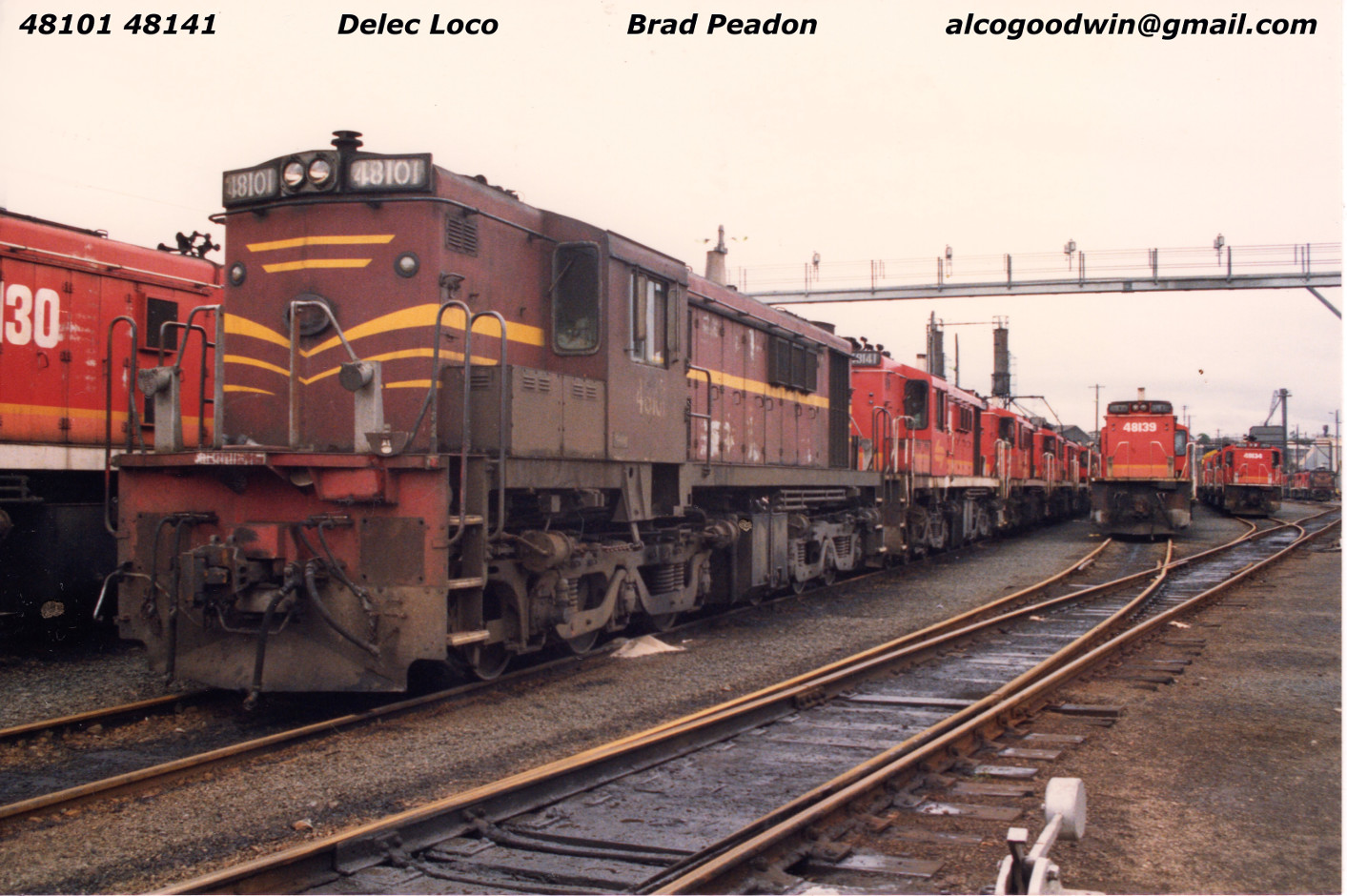 Random Bollocks From A Semi-Retired Foamer!: DELEC LOCOMOTIVE DEPOT PT1