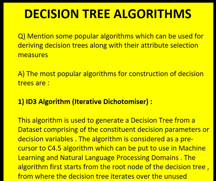 Data Science and AI Quest: Various important algorithms part of a ...