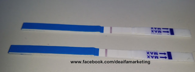 UPT SAMAR-SAMAR?????? | Ovulation test kit (opk) & Pregnancy test (upt ...