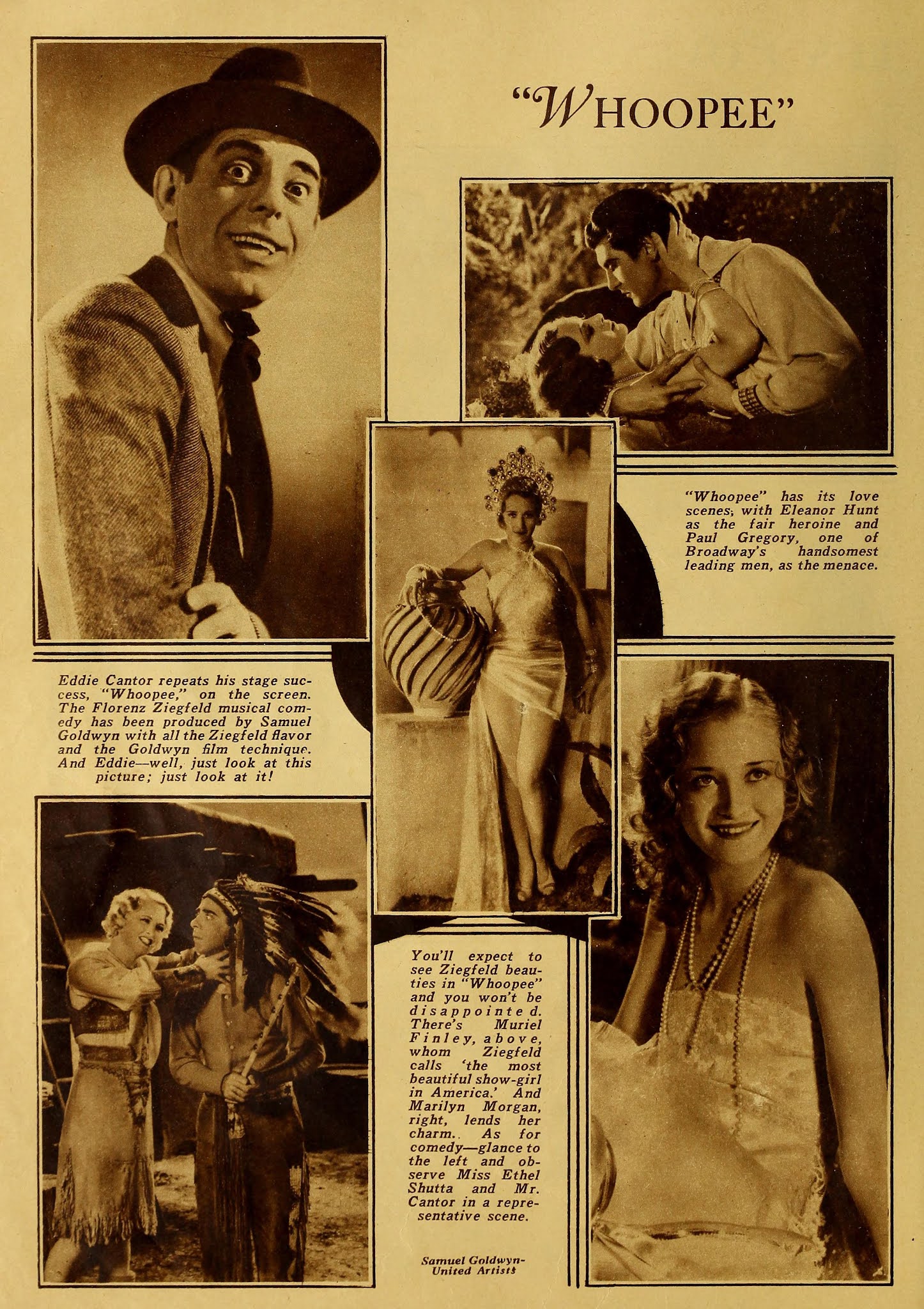 Greenbriar Picture Shows: Cantor and Color Make Whoopee