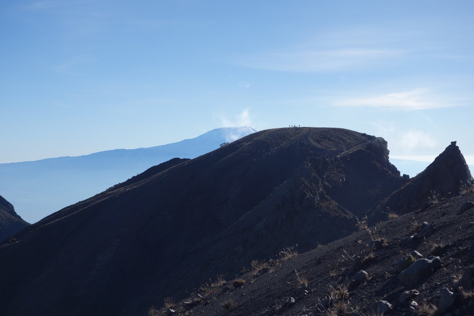Benjamin en Tanzanie: Mont Meru