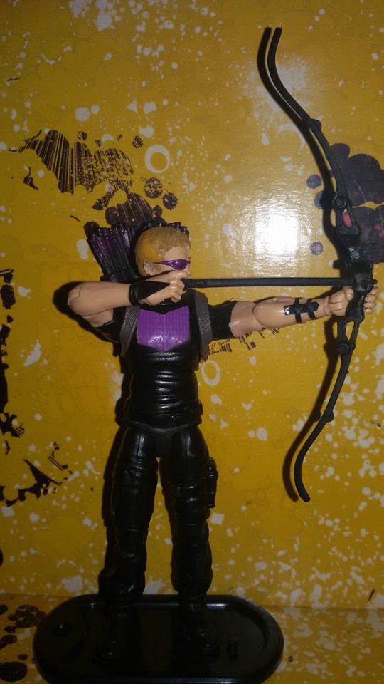 Bearako's Corner: TOY CUSTOM: Hawkeye (modern/concept)
