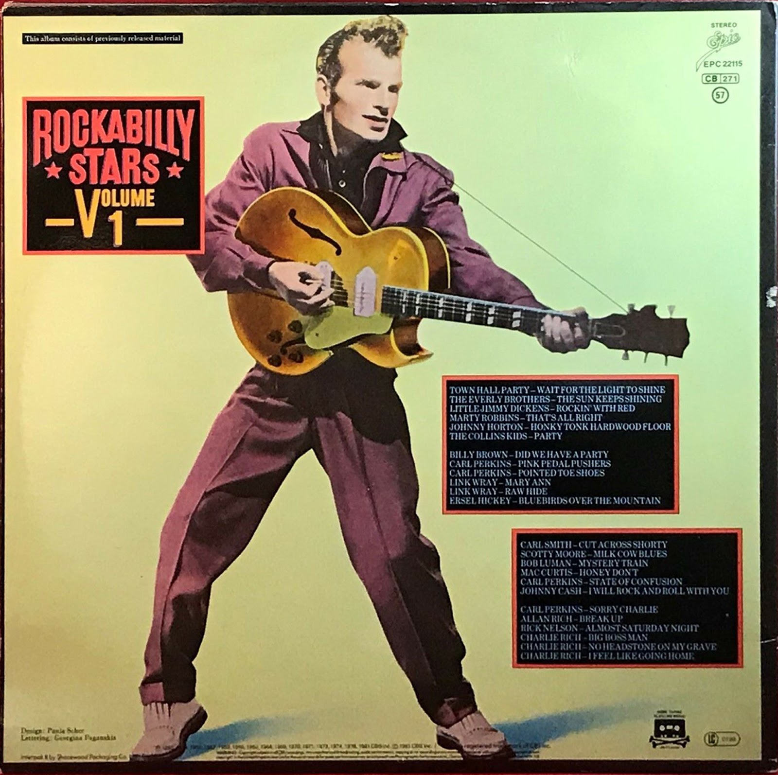 Compilados Oldies: ROCKABILLY STARS - VOL 1