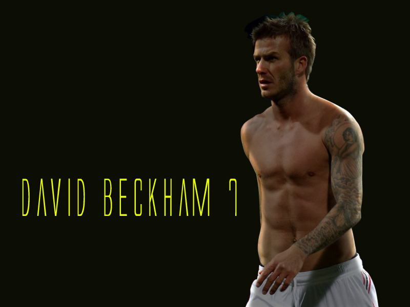 Top Actres Wallpapers: David Beckham 7 Cool Wallpapers