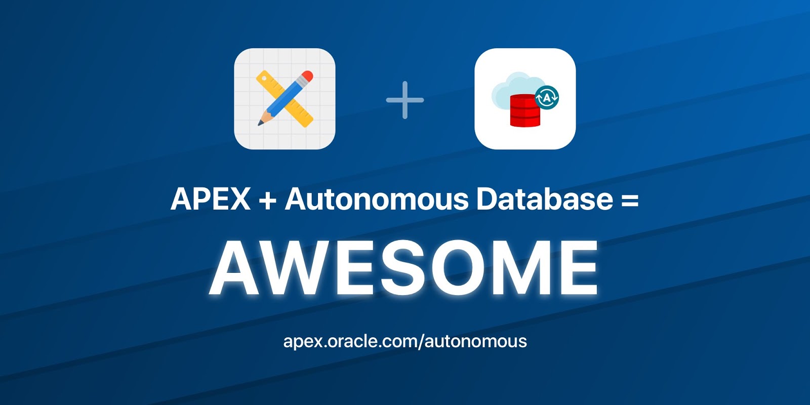 Apex On The Autonomous Database Atp And Adw Cloud Service