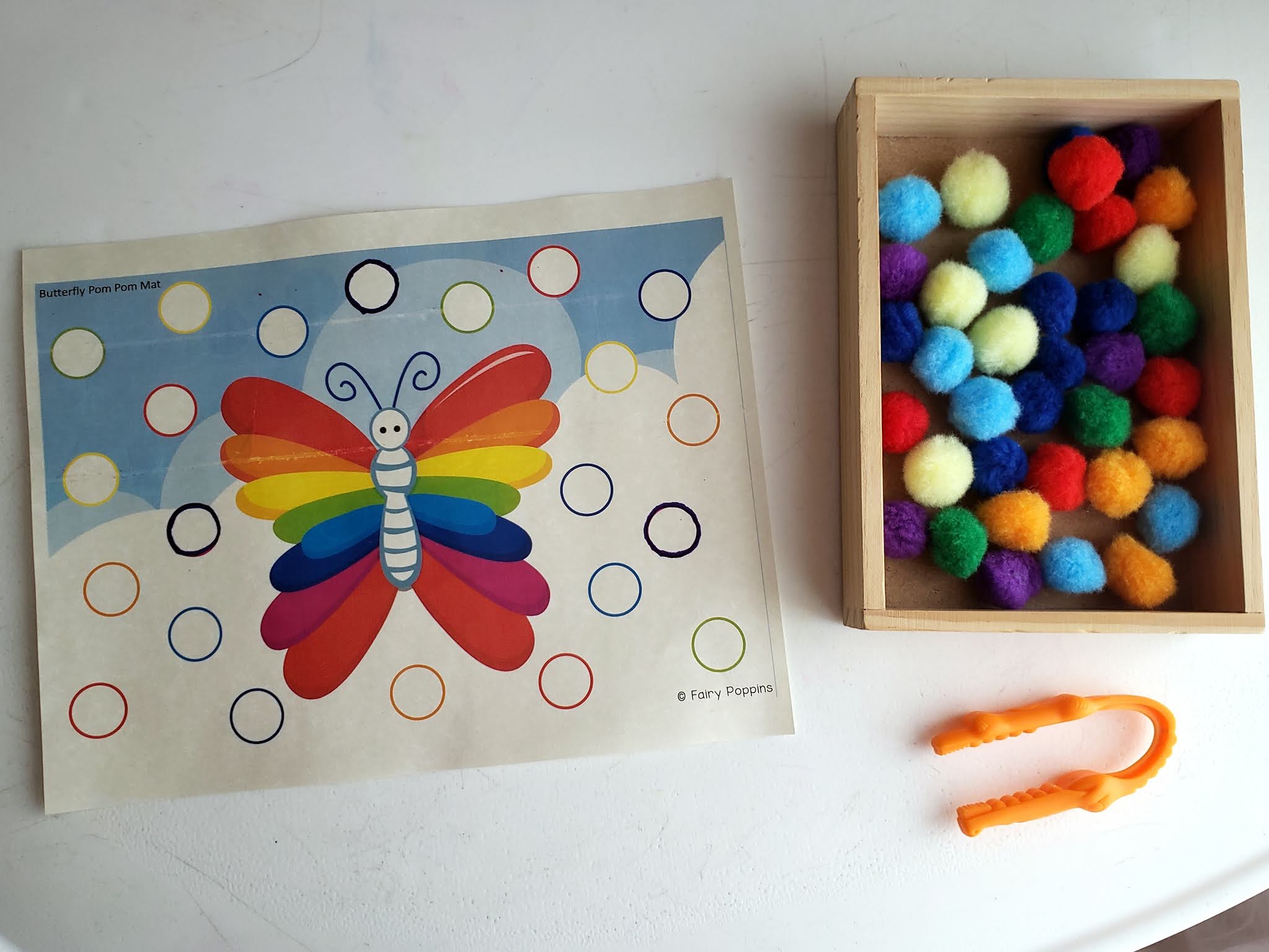 Mom's Tot School: Preschool: Caterpillars + Butterflies