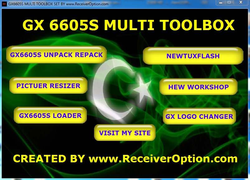ALL IN ONE GX6605S MULTI TOOLBOX - New Biss Key And Frequency Update Here