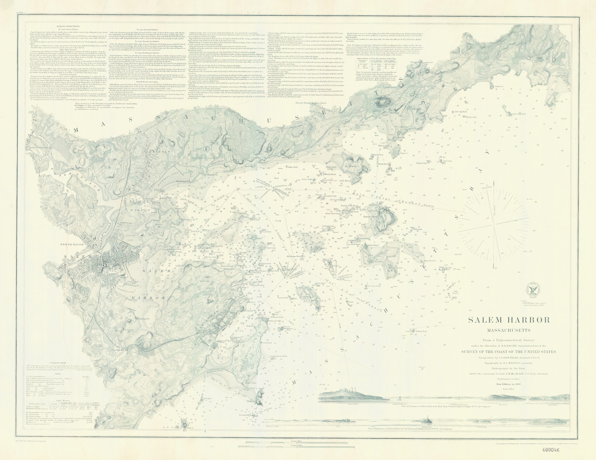 GeoGarage blog: Ancient US nautical chart GeoGarage blog: Ancient US nautical chart