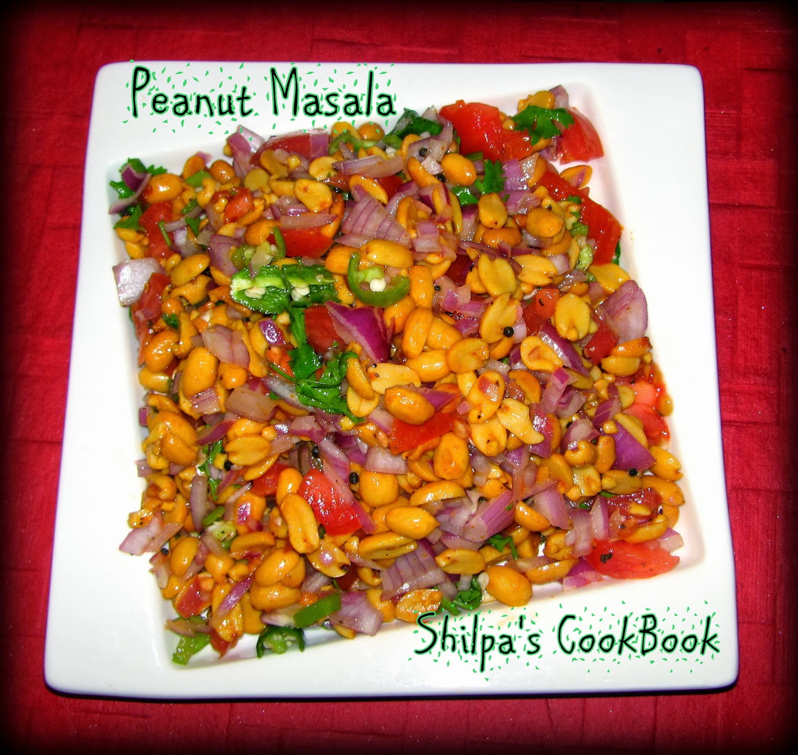 Cook Book: Peanut Masala or Spicy Peanut Salad