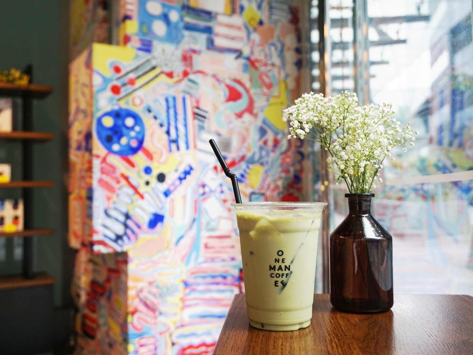 PinkyPiggu: One Man Coffee @ Fusionpolis ~ Serving Aromatic Coffee ...