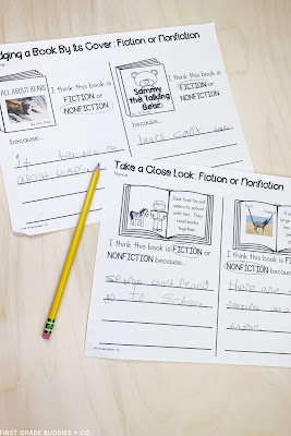Fiction vs. Nonfiction Text in the Primary Grades | First Grade Buddies
