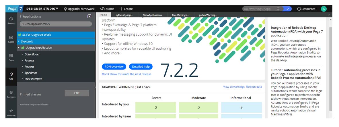 Pega - Post Upgrade fixing process | Pega Help | Case Management ...