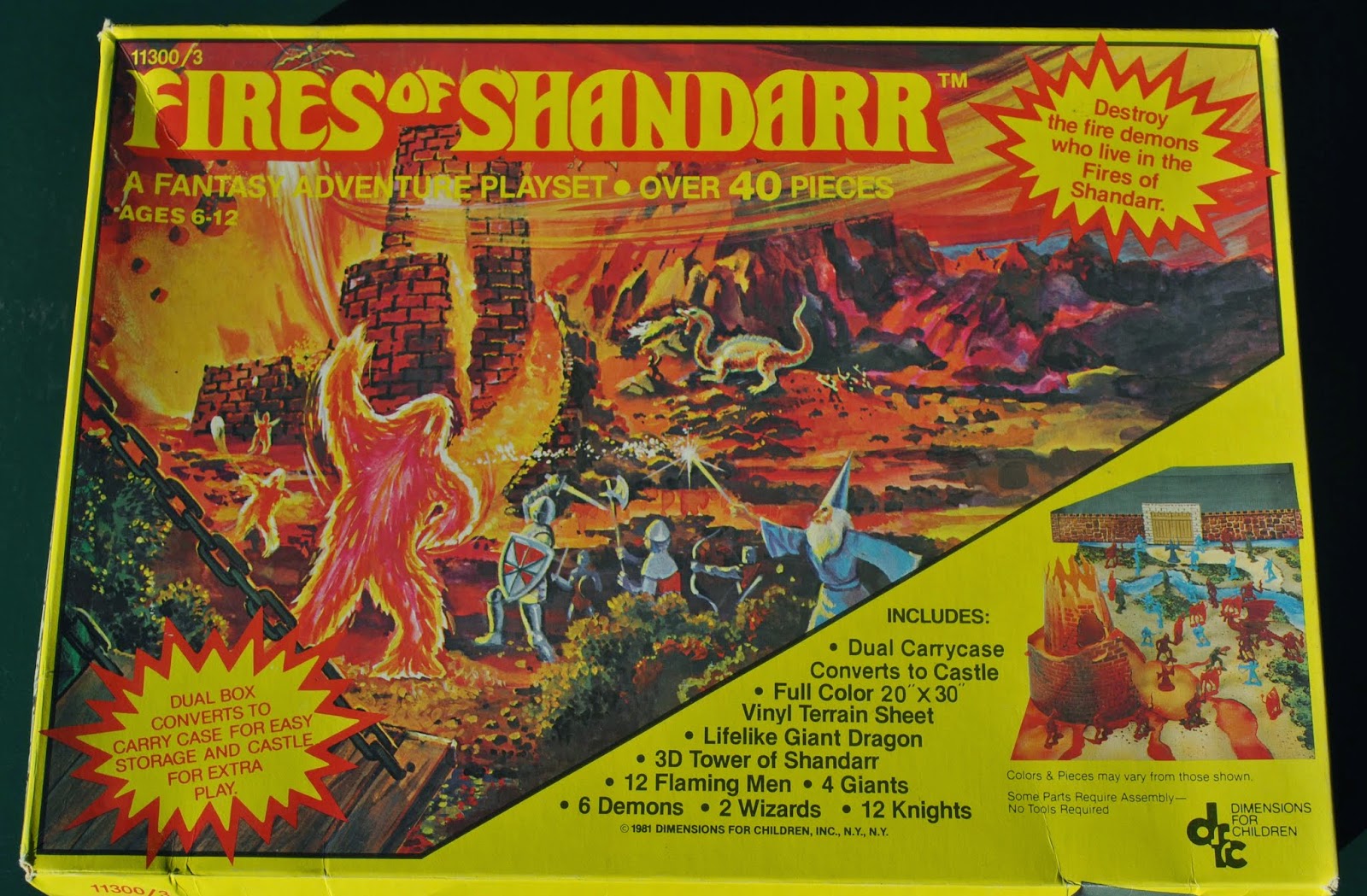 Fantasy Toy Soldiers: 23 1980s Fantasy Playsets Ranked by Rarity