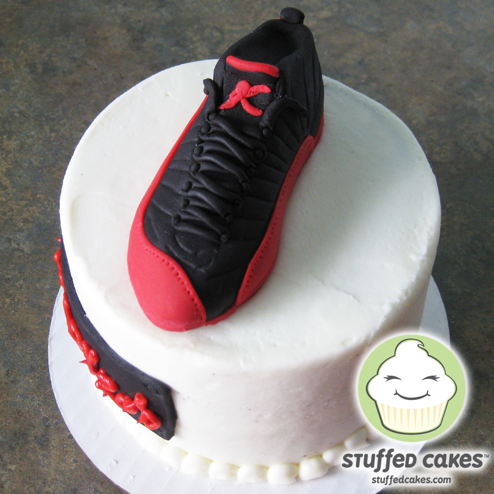 Stuffed Cakes: Mini Air Jordans Cake