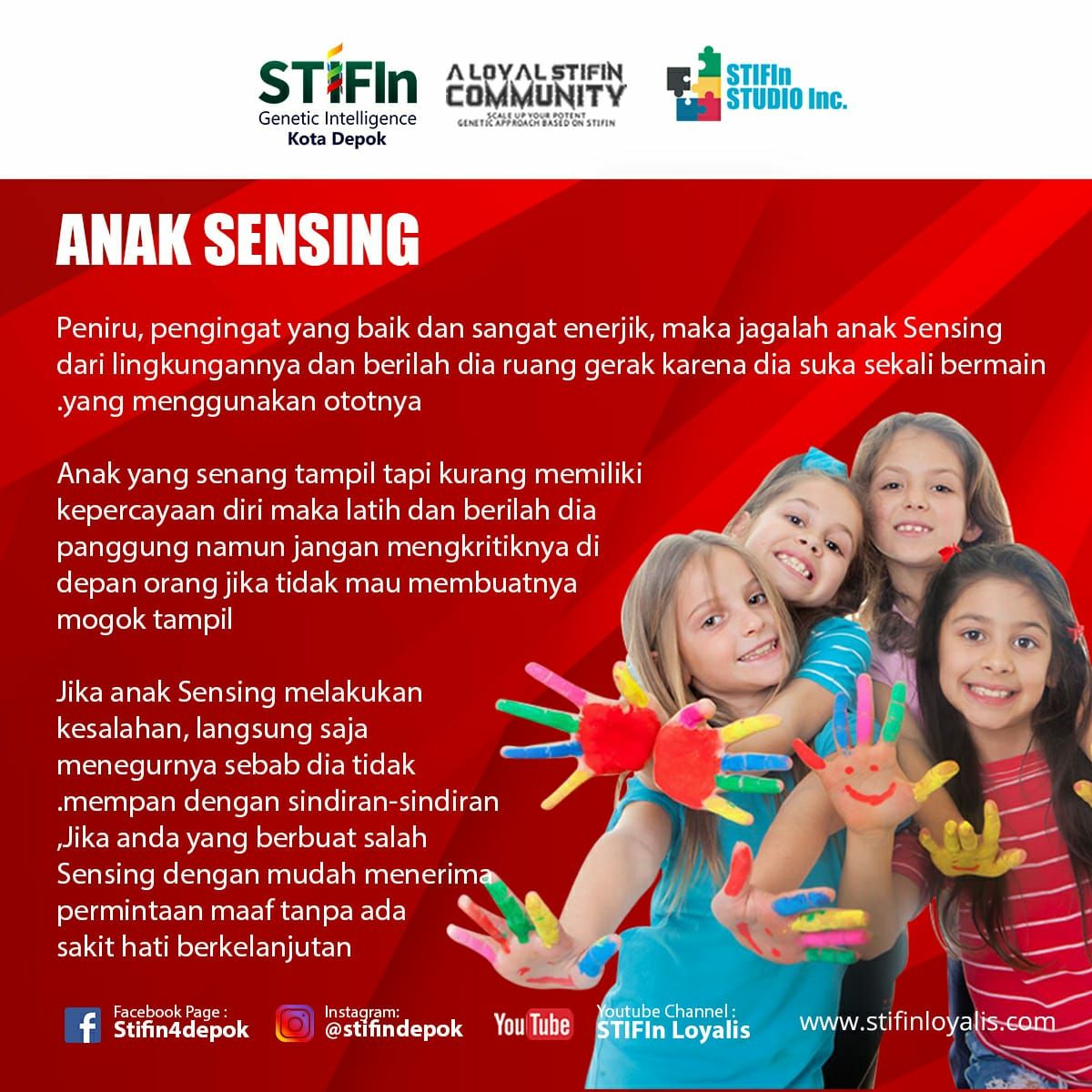 Tes STIFIn Mengenal Potensi Diri Secara Genetik Melalui Sidik Jari ...