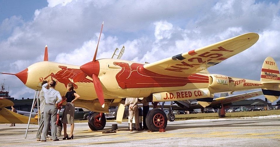 Just A Car Guy: Lockheed P 38 Lightning in 1947 (currently shiny ...