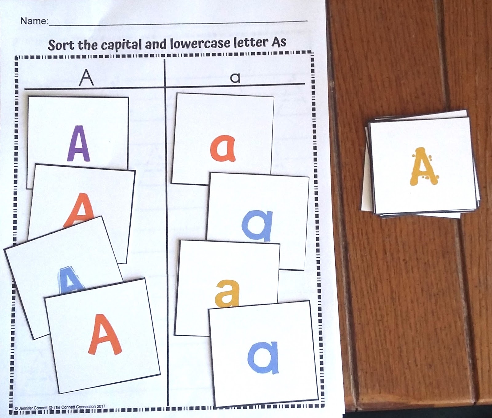Alphabet Center Packets