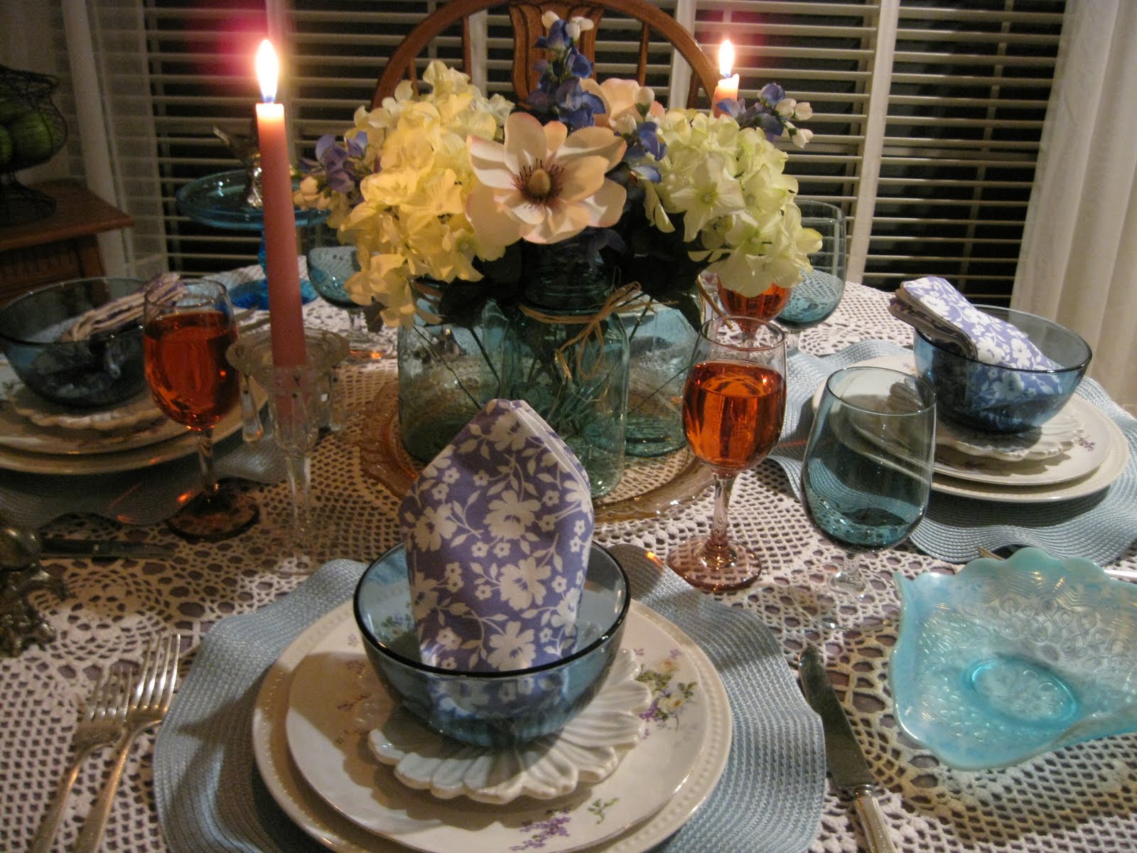 ~Tablescapes By Diane~: My New Vintage China~~