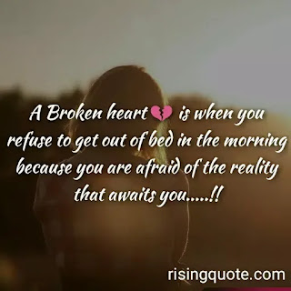 Top 45 Broken Heart Status Quotes | Sad Quotes in English