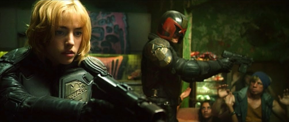 Olivia Thirlby Dredd Interrogation