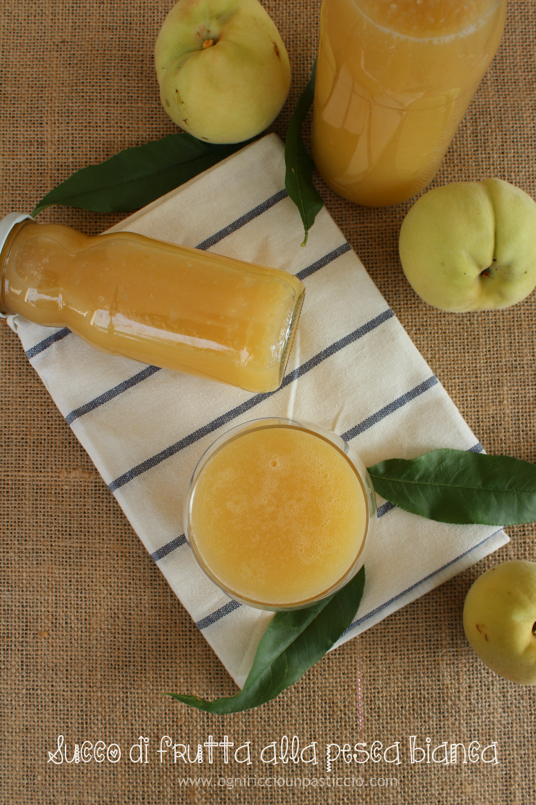 Ogni riccio un pasticcio - Blog di cucina: Succo di frutta alla pesca ...