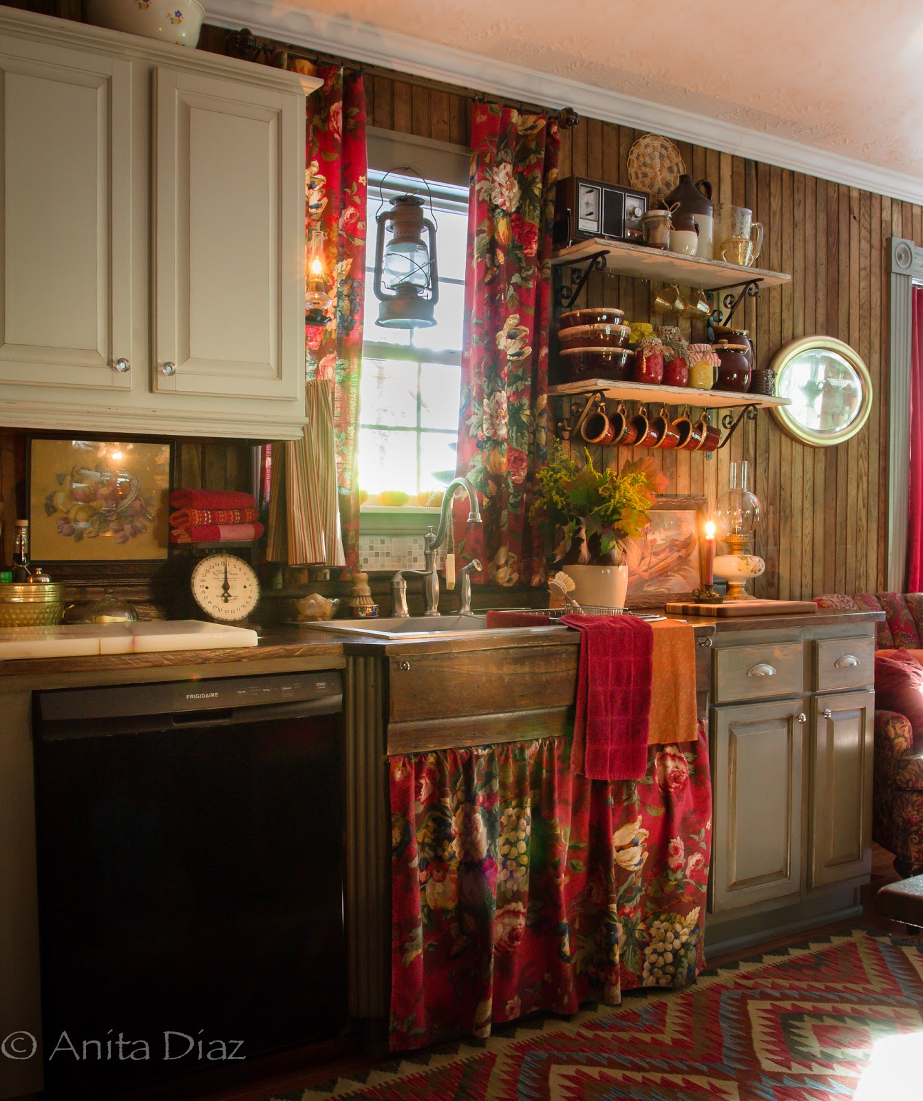 Autumn in the farmhouse kitchen - Whispering Pines Homestead