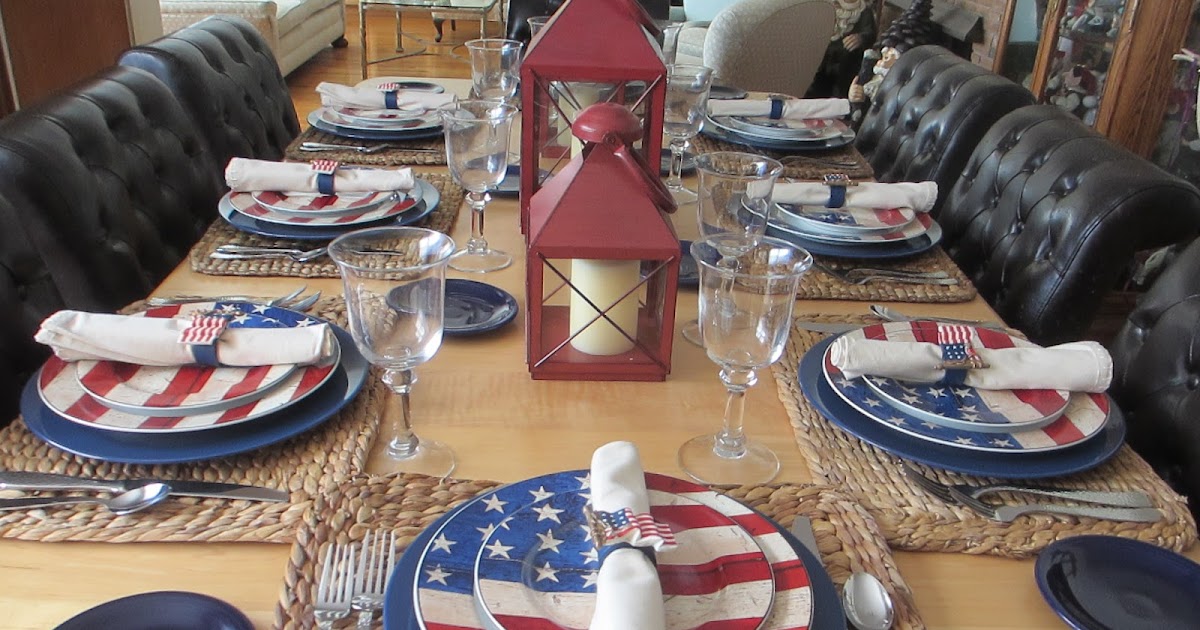 The Welcomed Guest: Veteran's Day Tablescape