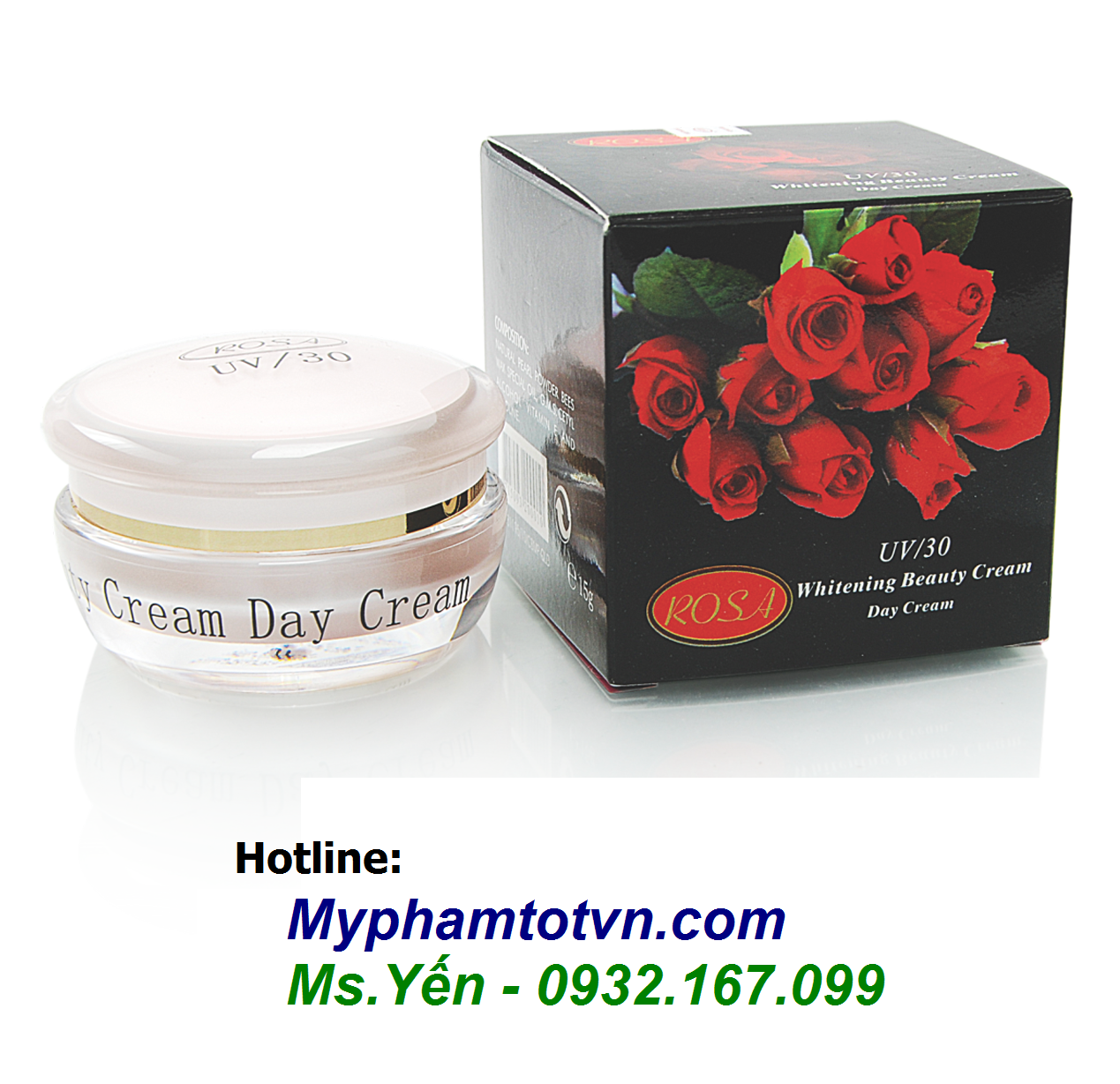 MỸ PHẨM TỐT VN: Kem Rosa dưỡng trắng da UV30