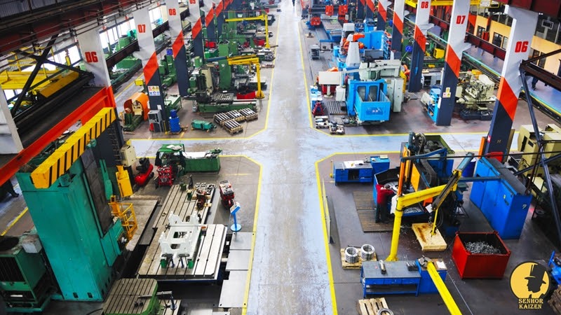 O conceito e os tipos de layout industrial