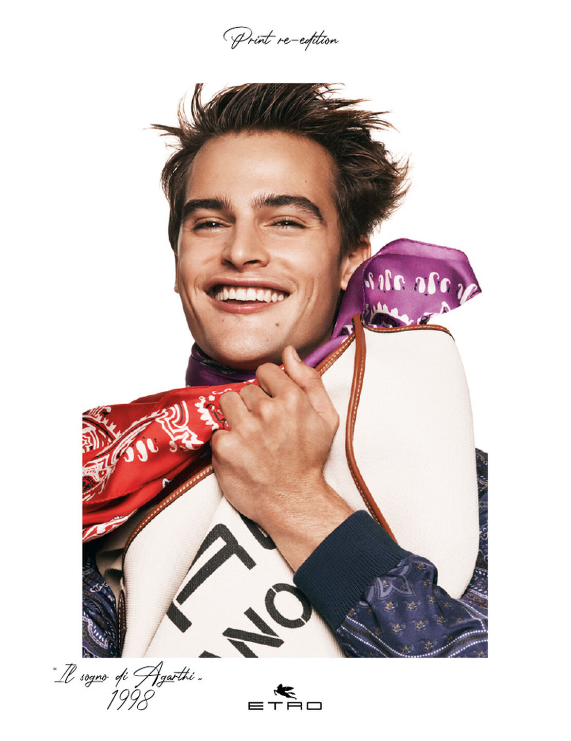 Etro: Ad Campaign Spring/Summer 2021: Alessio Pozzi, Anna Ewers ...