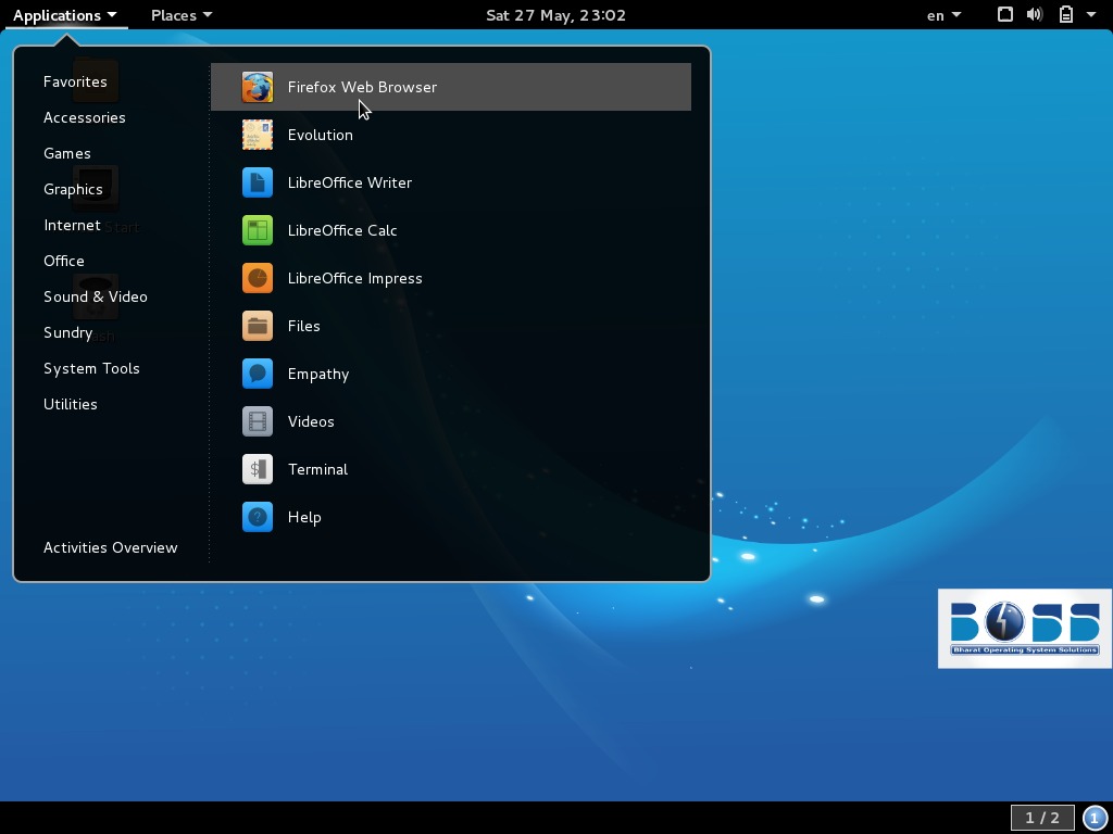 BOSS Linux(The Indian OS) 6.1 Anoop screenshots - DistroScreens
