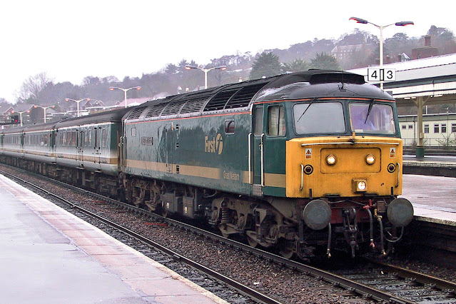 47s and other Classic Power at Southampton: Four Class 47s to West Coast