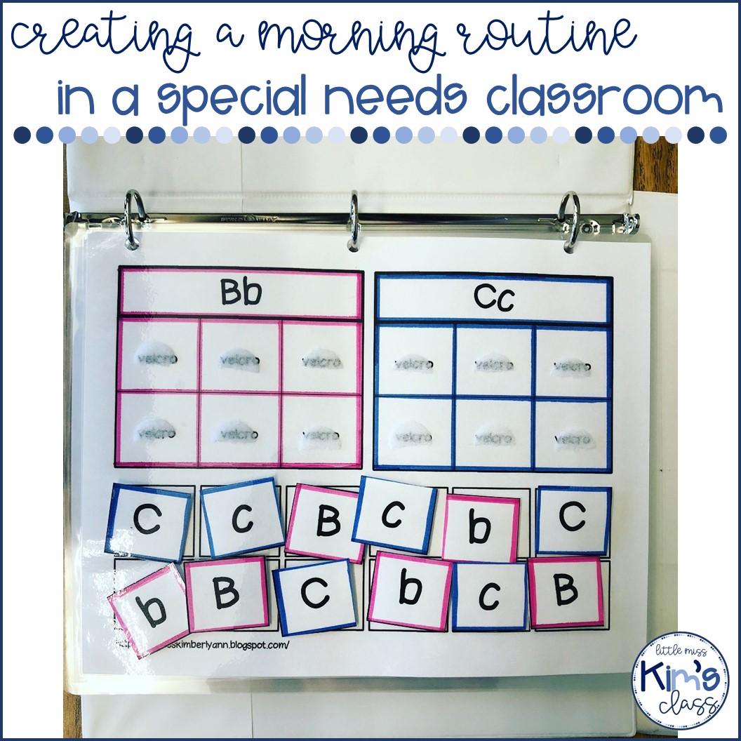 Little Miss Kim's Class: Creating a Morning Routine in a Special ...