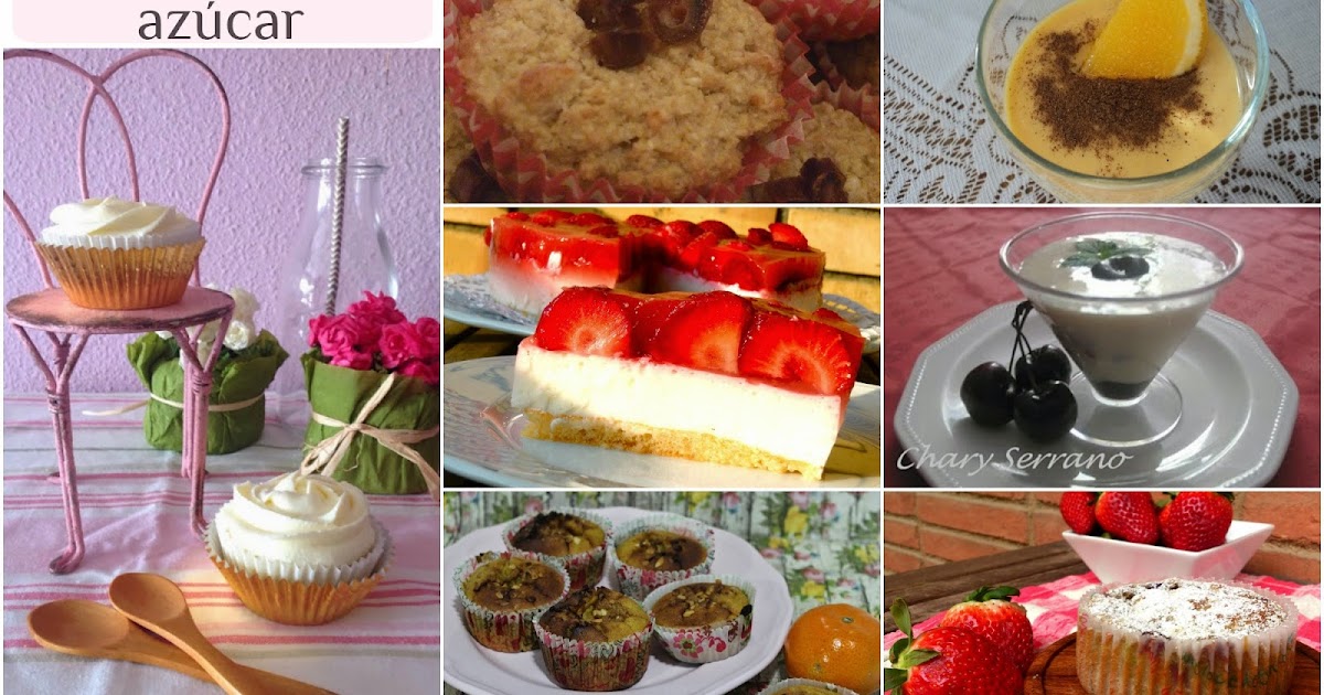 Postres sin azúcar - Sabrina´s Sea of Colors