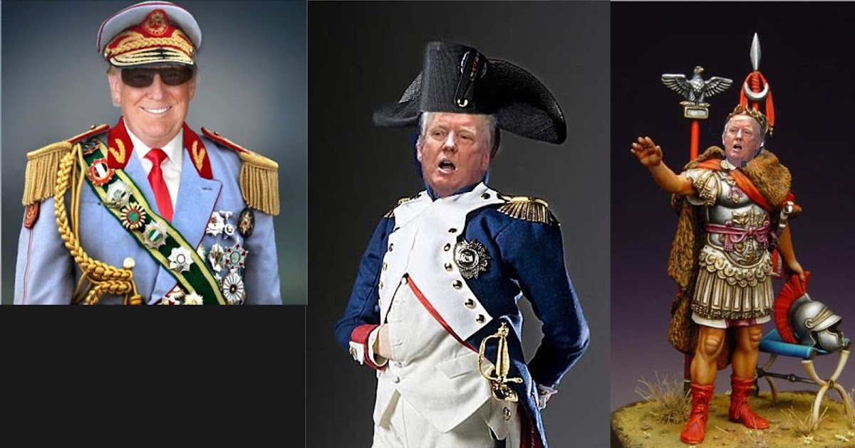 My Satirical Side: Trump Wants Uniform to Go with Military Parade