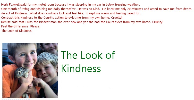 INN of JUSTICE or INNJUSTICE: The Look of Kindness in action - Feel the ...