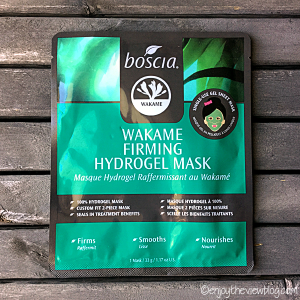 Product Review: boscia Wakame Firming Hydrogel Mask | {enjoy the view}