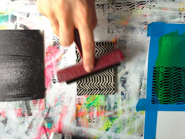 Jennifer Sanchez: New Monoprints & How I Made Them