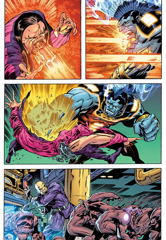 COMIC BOOK FAN AND LOVER: OMAC: MANEJO DE OFICINA EN MEDIO DEL CAOS ...