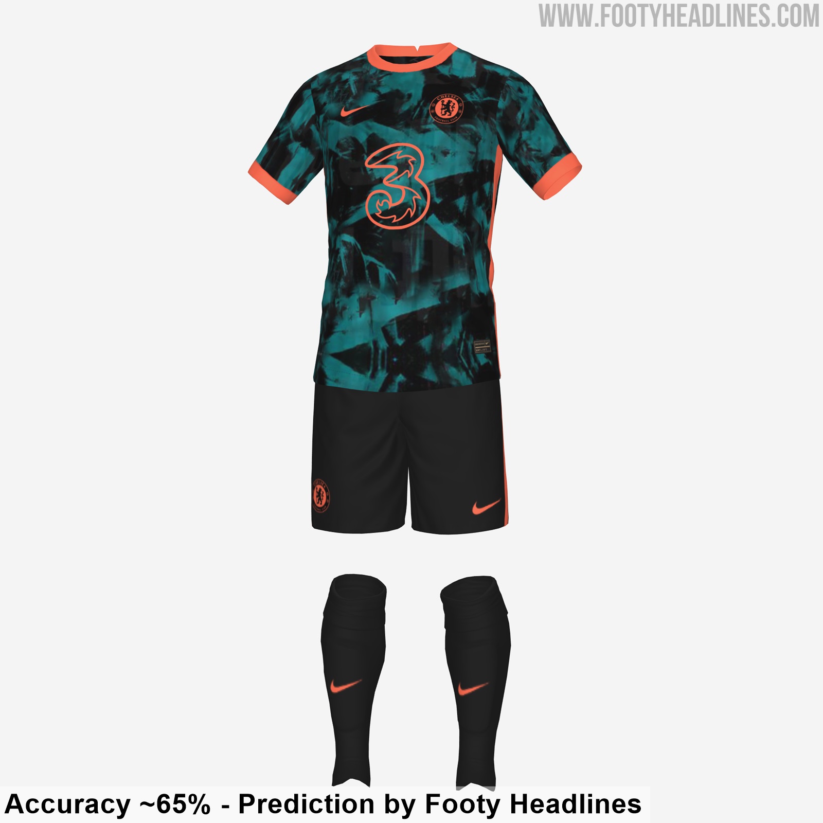 LEAKED: Chelsea 21-22 Third Kit - How It Could Look Like In Full ...