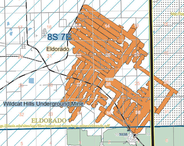 Towns and Nature: Saline C: Eldorado-Equality, IL: Peabody's Wildcat ...