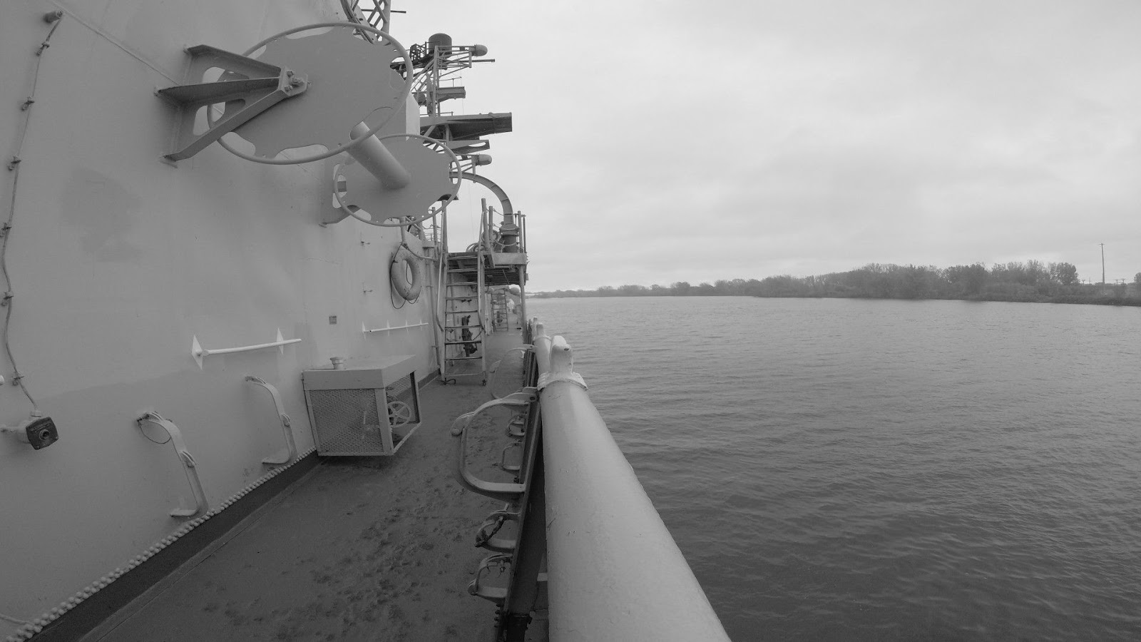 Visiting the U.S.S. Edson on the Saginaw River