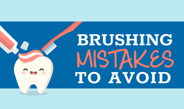 Brushing Mistakes To Avoid #Infographic - Visualistan