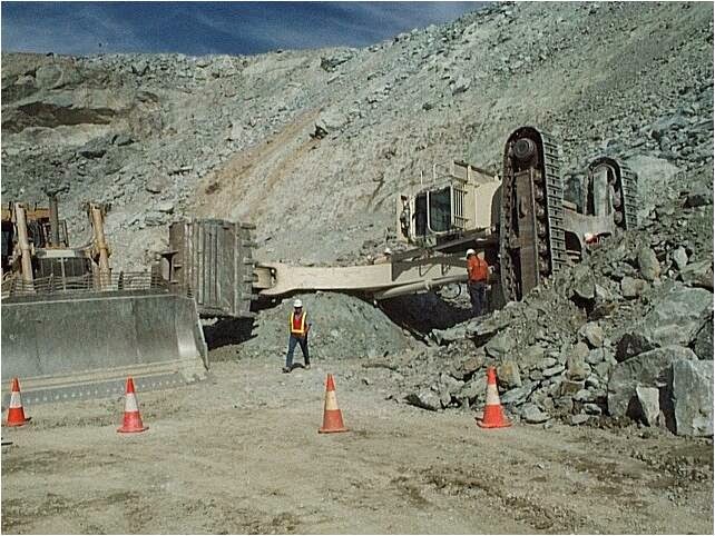 Mining Mayhem: Excavator Bench Failure