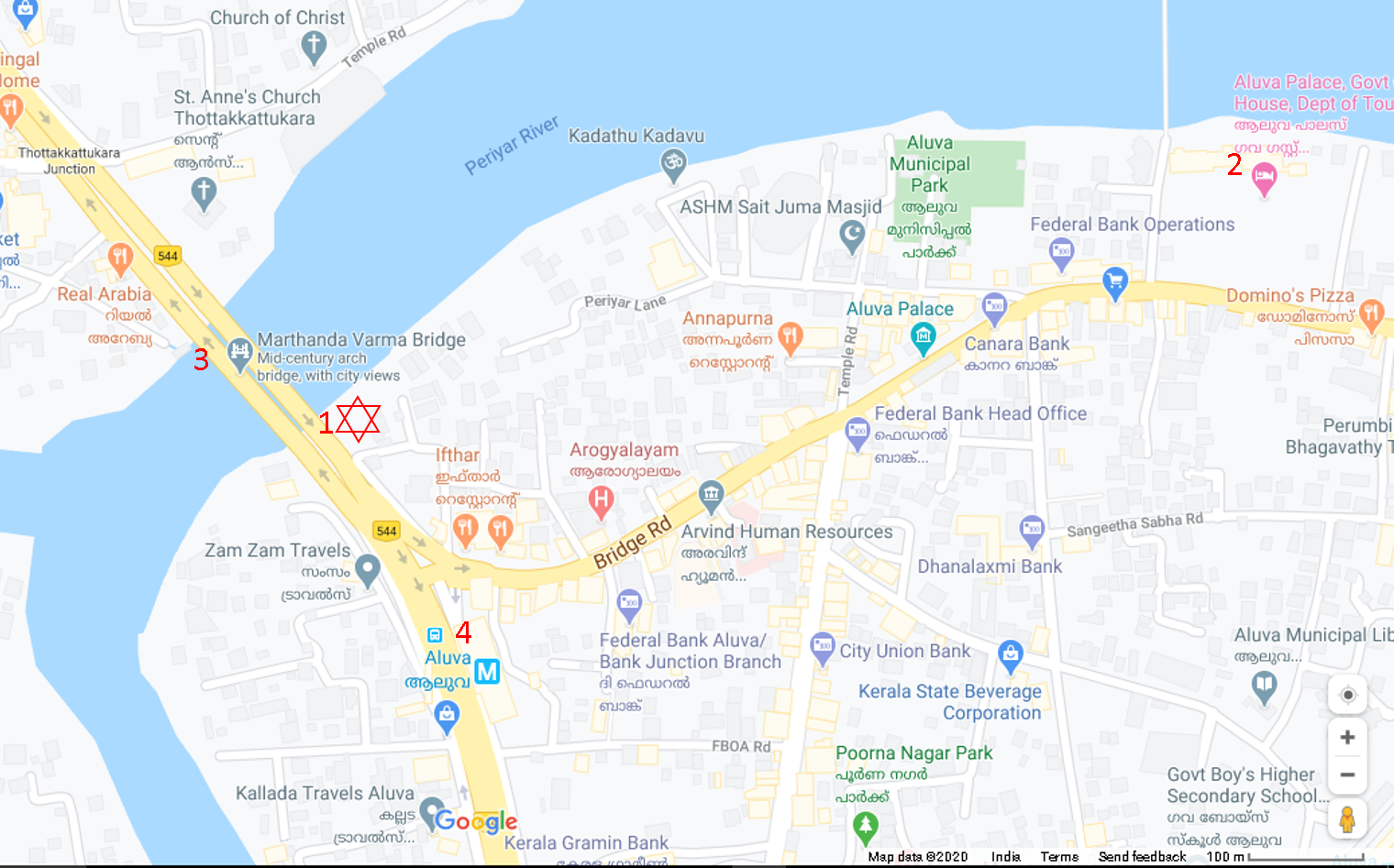 Jewish Monuments of Kerala: 5) 'SHADY VILLA' or 'KODER VILLA' of ALUVA