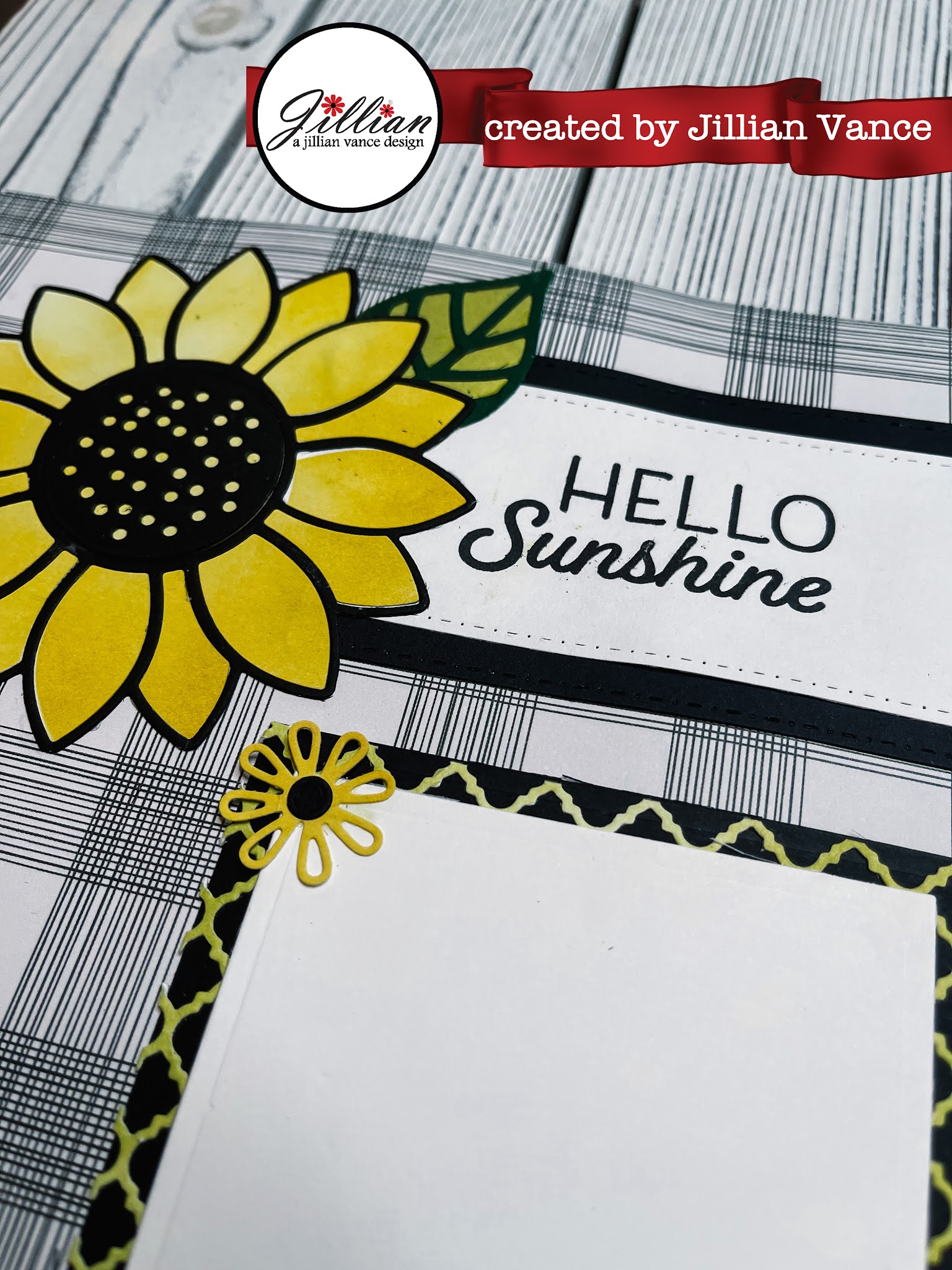 A Jillian Vance Design: Sunflower Layout