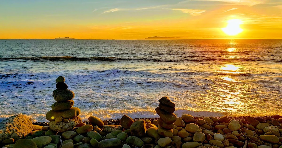 Rock Stacks at Sunset - 2019