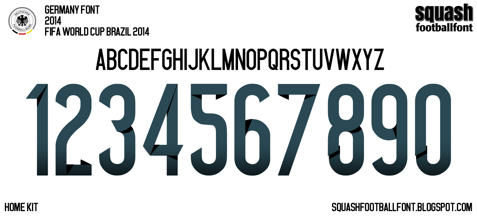 SFF: Germany World Cup 2014 Font