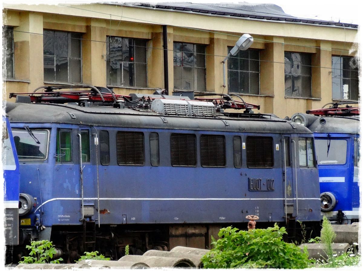 EU07-012 wróciła na tory | Torowy