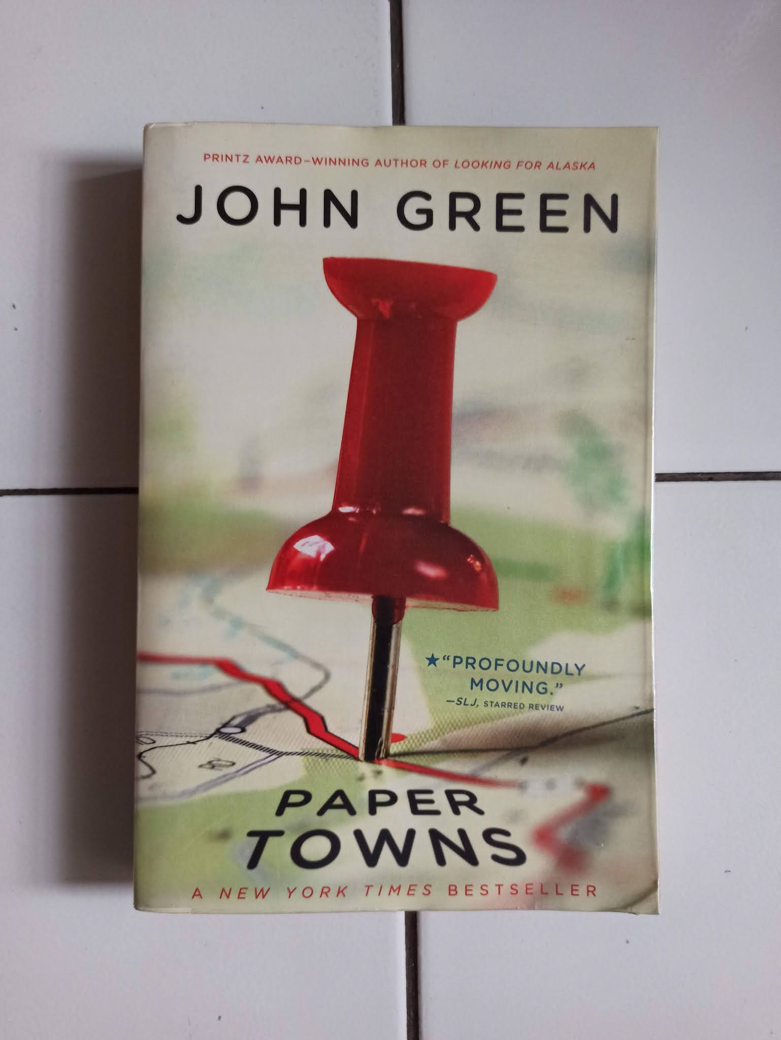 Novel Import Bekas Paper Towns by John Green | Aksiku Toko Buku Bekas ...